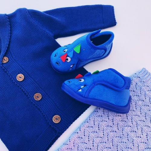 Grosby Snappy Blue Slipper – Janbells
